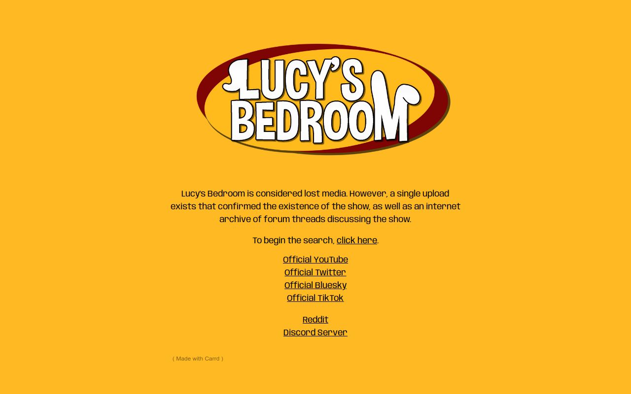 Lucy's Bedroom